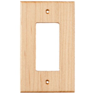 Premium Wood Outlet Covers and Wood Light Switch Covers