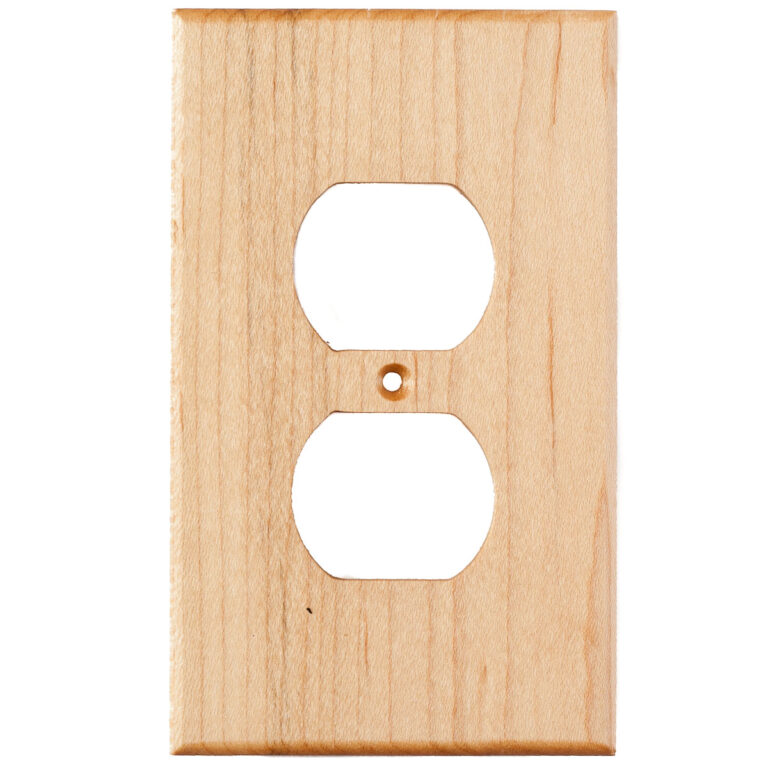 Premium Wood Outlet Covers and Wood Light Switch Covers