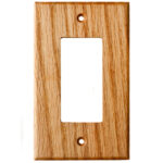 Premium Wood Outlet Covers and Wood Light Switch Covers